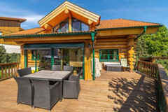 KANADAFEELING PUR - ROMANTISCHES NATURSTAMMBLOCKHAUS MIT NEUEM POOL ...